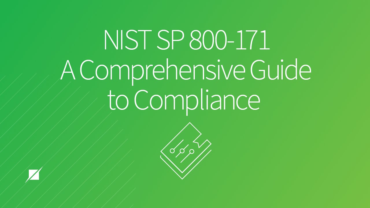 What is NIST SP 800-171? | Schellman